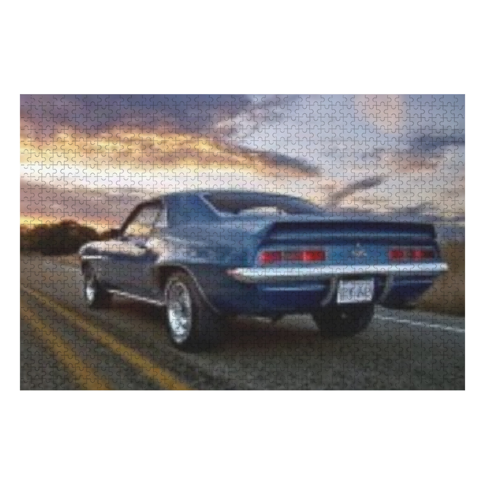 chevrolet camaro classic car 1000-Piece Wooden Photo Puzzles | ID: D5513161