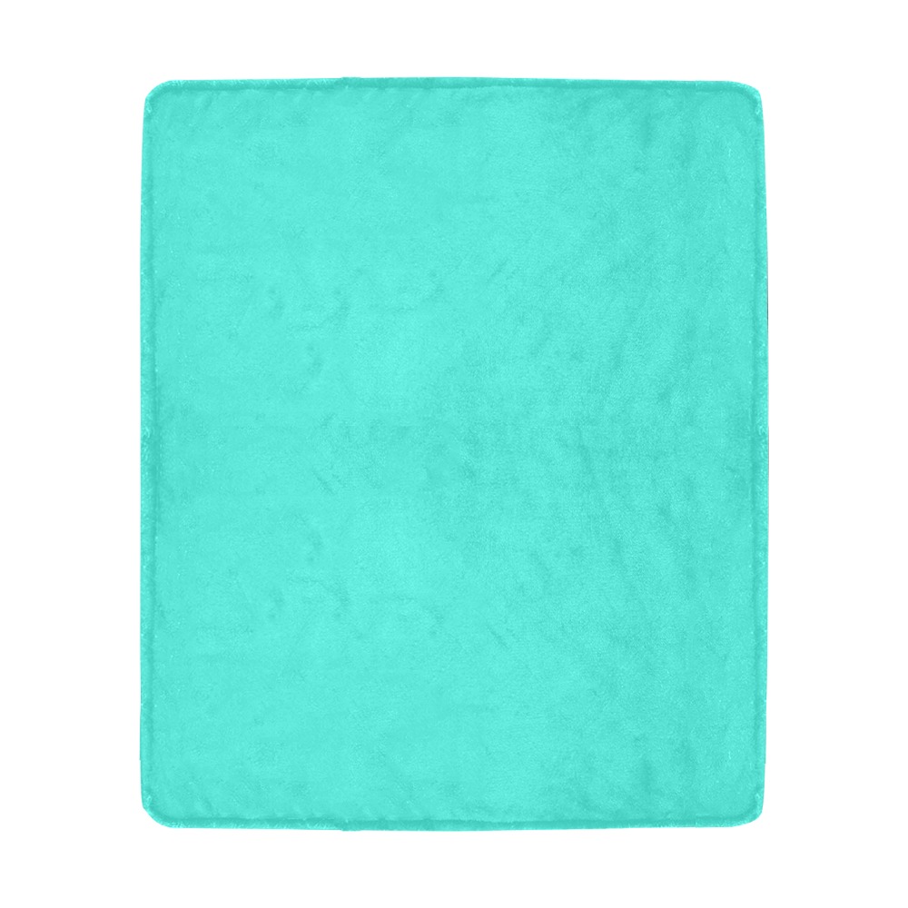 color turquoise Ultra-Soft Micro Fleece Blanket 50"x60" | ID: D5579396